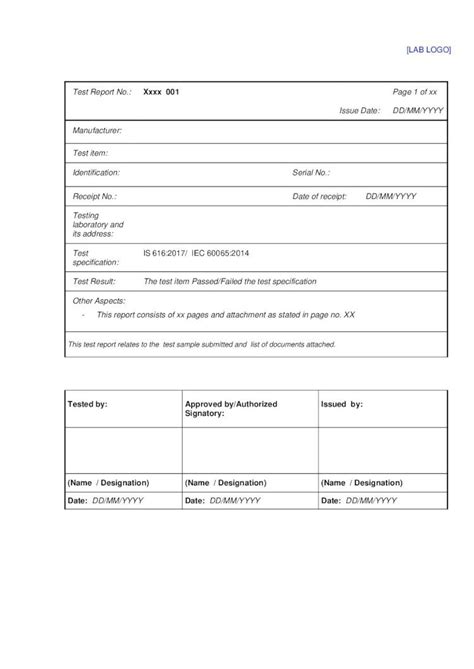 Pdf Test Report No Bureau Of Indian Standards · 2018 12 10 · Test Specification Is 616