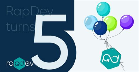 rapdev on linkedin 🎂 happy 5th birthday team rapdev five years have