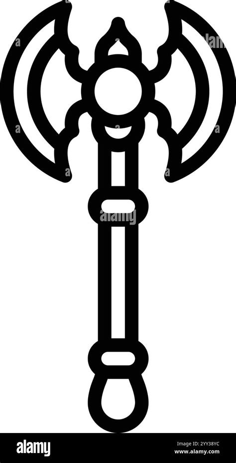 Icon For Axes Weaponry Stock Vector Image And Art Alamy