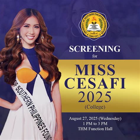 University The University Of Southern Philippines Foundation Invites