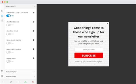How To Activate Exit Intent In ConvertPlus ConvertPlus