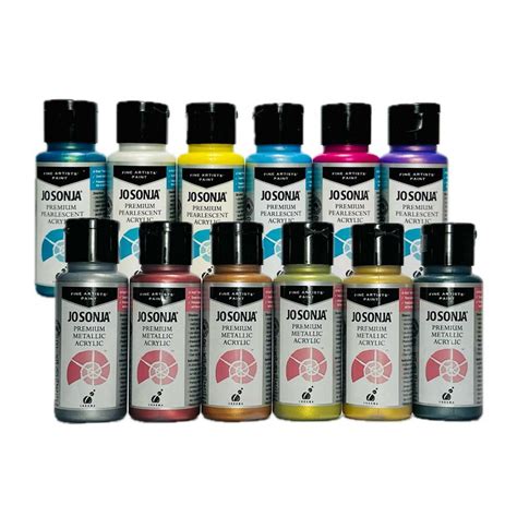 Buy Jo Sonja Premium Metallic And Pearlescent Colours Acrylic 60ml Bottle