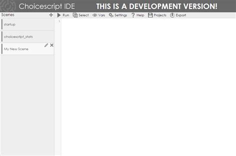 Tool Choicescript Development Environment Page 2 Game Development