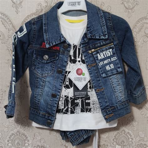 خرید و قیمت ست سه تیکه جین پسرانه ترک از غرفه طراحی و ادیت عکس ماهیرا