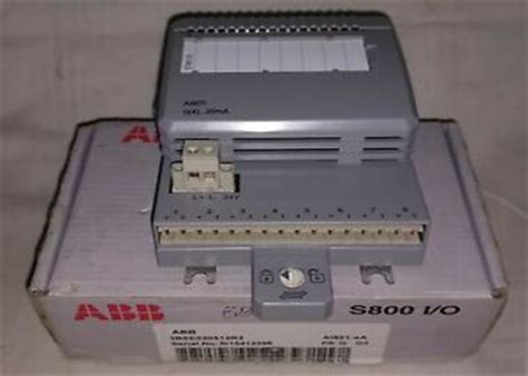 S800 I O Analog Input Module Abb Ai801 3bse020512r1 0 24 Kg Small Equipment