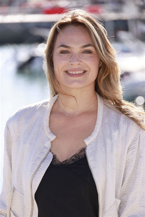 Photo Mélanie Maudran Au Festival De Fiction Tv De La Rochelle © Christophe Aubert Via