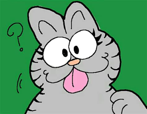 Tux Paint Art Gallery — Nermal From Garfield By Jopi