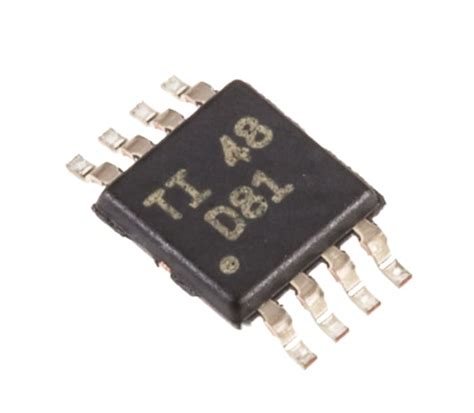 DAC IDGKT Texas Instruments Texas Instruments DAC Bit Ksps FSR Serial SPI