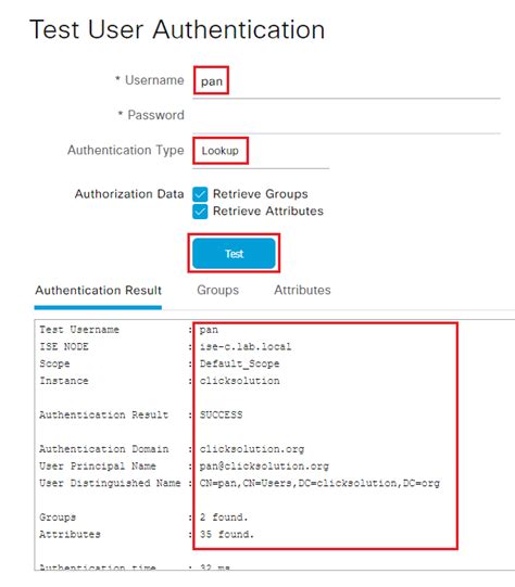 Cisco ISE Integration With Active Directory ClickSolution