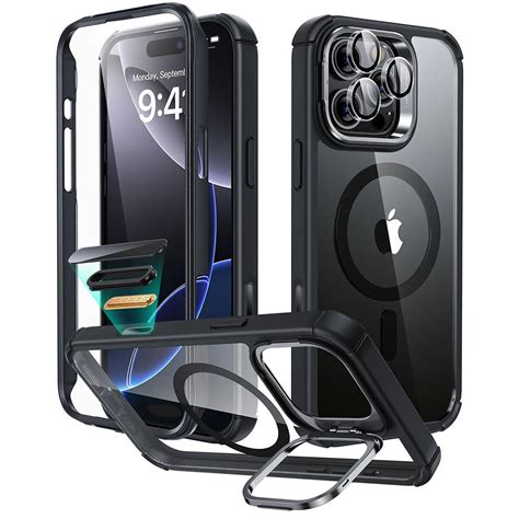 Iphone 16 Pro Max Armor Clear Black Phone Casecamera Control Stand Esr