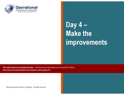 Kaizen Event Guide PowerPoint Slideshow View Kaizen Event Guide PowerPoint Slideshow View