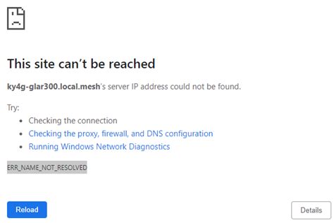 Errnamenotresolved When Using Gl Inet Ar 300ms · Issue 748 · Aredn