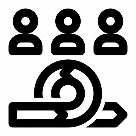 Agile Team Group Collaboration Project Management Icon Download