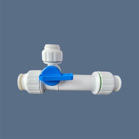 15mm Push Fit X 15mm X 3 8 Slip Tee Valve Trademark Aquatics