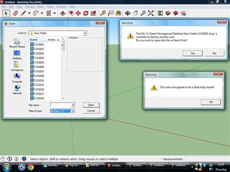 Opening Dwg Files In Evaluation Pro Version Free Sketchup Sketchup Community