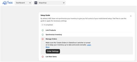 Salesforce Setup Guide M2e Cloud User Guides