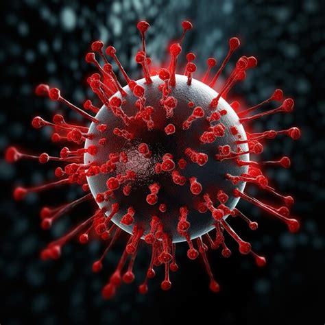 Premium Ai Image Virus Concept