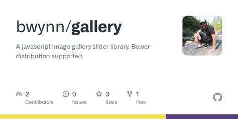 GitHub Bwynn Gallery A Javascript Image Gallery Slider Library Bower Distribution Supported