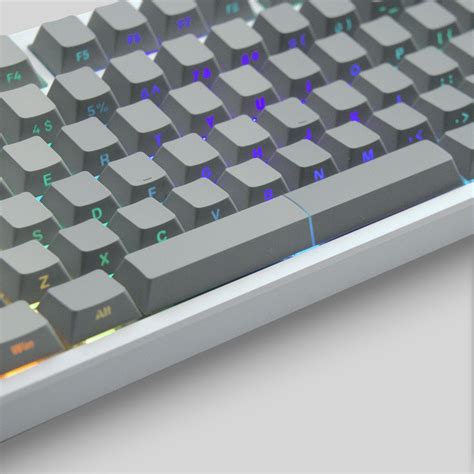 xvx gradient x axis series 121 key side printed cherry profile keycap