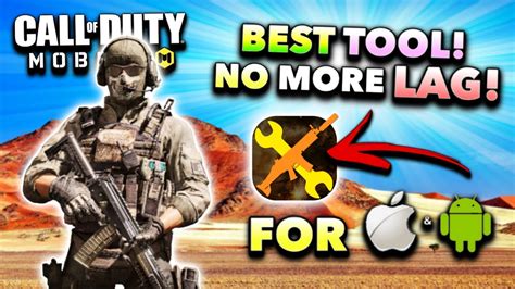 NEW FIX LAG GFX TOOL IOS Android In Call Of Duty Mobile Max FPS Settings YouTube