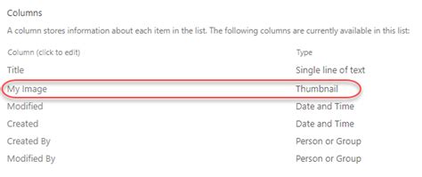 New Image Column Type In Sharepoint Online Lists And Libraries One Minute Office Magic