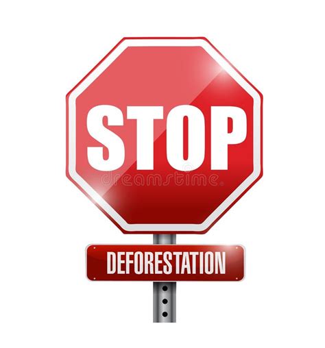 Stop Deforestation Stock Vector Illustration Of Deforestation 38522774