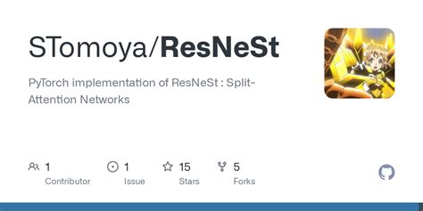 Github Stomoyaresnest Pytorch Implementation Of Resnest Split