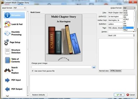 How To Convert Multi Chapter Txt Files Into EReader Formats