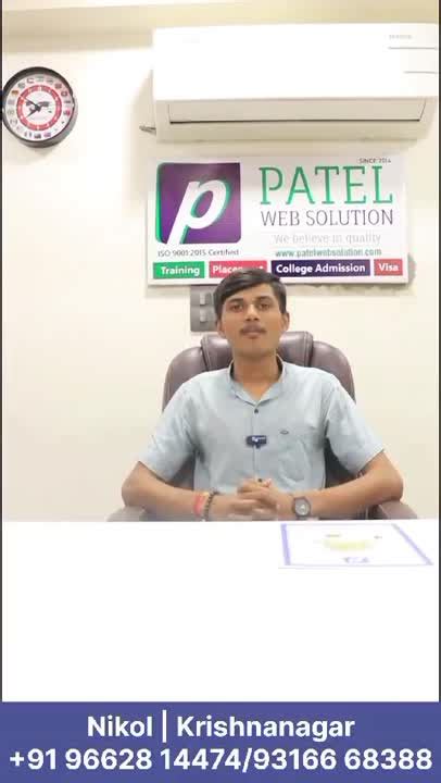 Patel Web Solution On Linkedin 🥳many Many Congratulations Ayush For