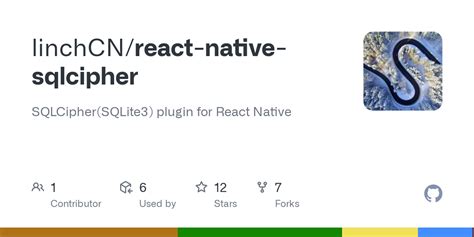 Github Linchcnreact Native Sqlcipher Sqlciphersqlite3 Plugin For