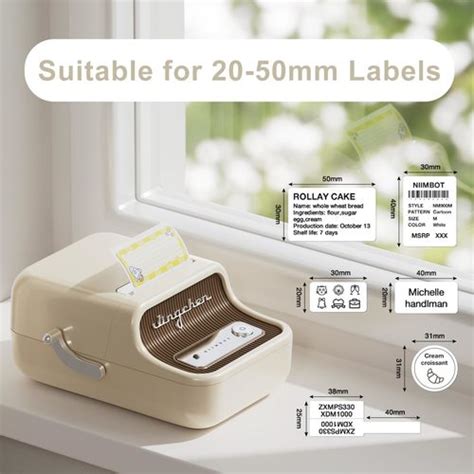 מדפסת סטייקירים לייבלים נימבוט Nimbot B21