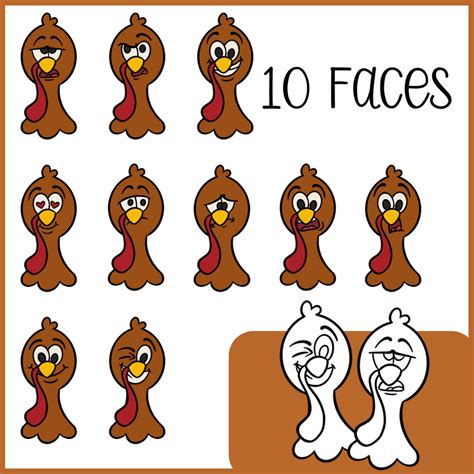 Free Printable Turkey Clip Art Co Printables