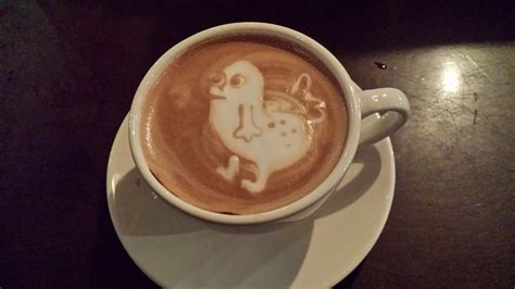 Dickbutt Latte Art Know Your Meme