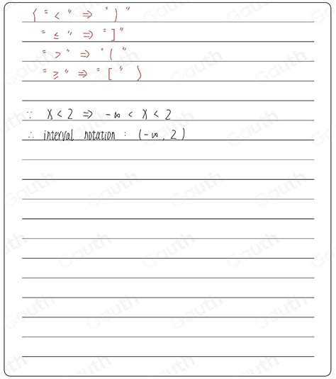 Solved Interval Notation H Which Is The Correct Interval Notation And A ∈fty 2 B ∈fty