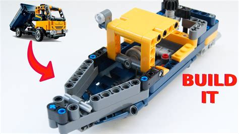 Motorboat Lego 42147 Dump Truck Alternate How To Build Instruction