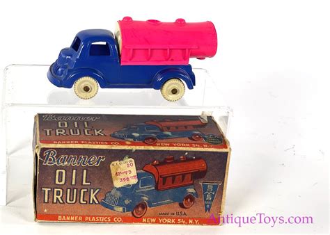 Banner Plastics Pyro Brand Oil Truck In Box For Sale