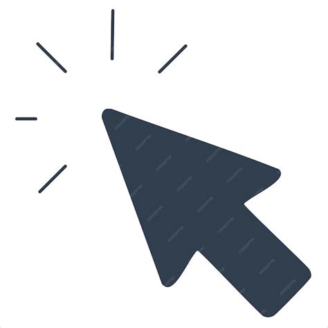 Premium Vector Webclick Icon Button Symbol Pointer Tap Mouse Arrow