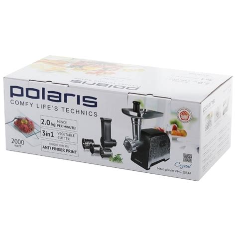 Мясорубка Polaris PMG 2034A Crystal купить в Москве - цены ...