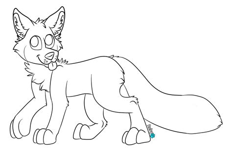 F2U fox base by Ruby-the-fox-0 on DeviantArt
