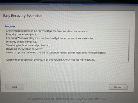 Easybcd Cant Fix Error And Professional Version Is Not Neosmart