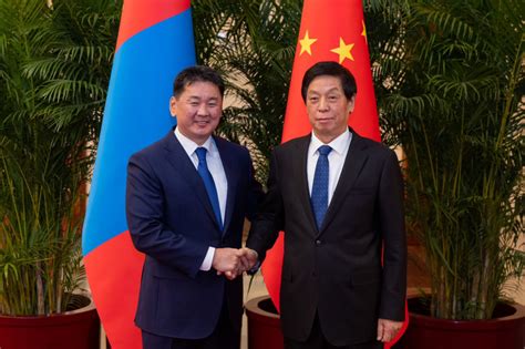 Ерөнхийлөгчид БНХАУ ын Их Хурлын Байнгын хорооны дарга бараалхав