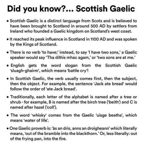 Scottish Gaelic Discover The Language Of The Once And Future Series