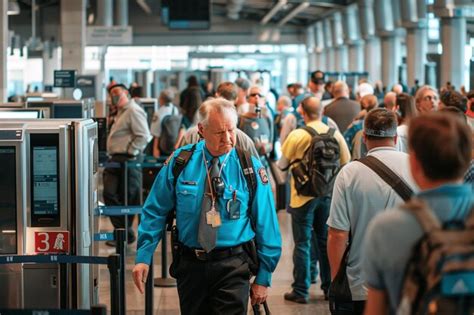 Importance Of Passenger Profiling In Airport Secur Generative Ai Premium Ai Generated Image