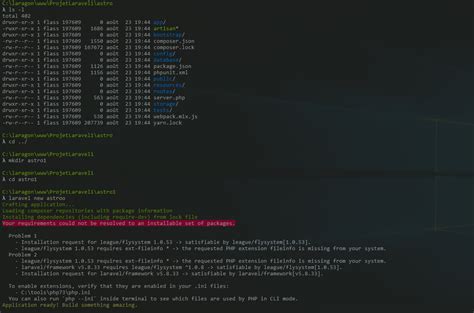 Php Laravel Create Project 1 Stack Overflow