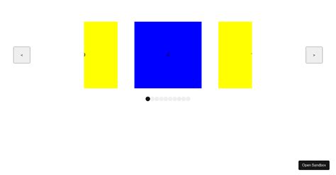 React Simply Carousel Codesandbox