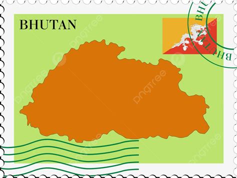 Mail Tofrom Bhutan Border Banner Flag Vector Border Banner Flag Png