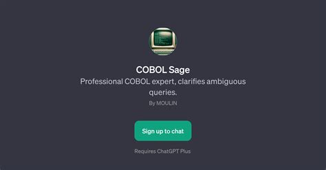Cobol Sage Cobol Consulting Taaft
