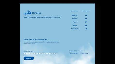 6 Footer Falling Emoji With Glassmorphism Section Figma