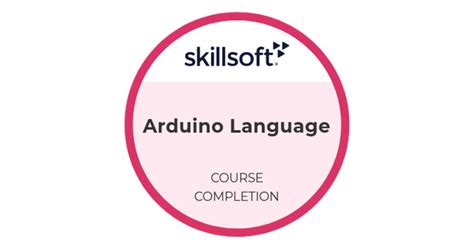 Shrinidhi Anand On Linkedin Arduino Language • Shrinidhi Anand • Skillsoft® Digital Badge Arduino