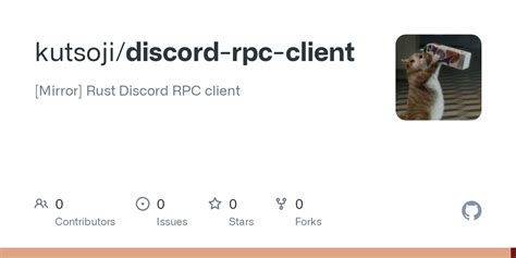 GitHub Kutsoji Discord Rpc Client Mirror Rust Discord RPC Client